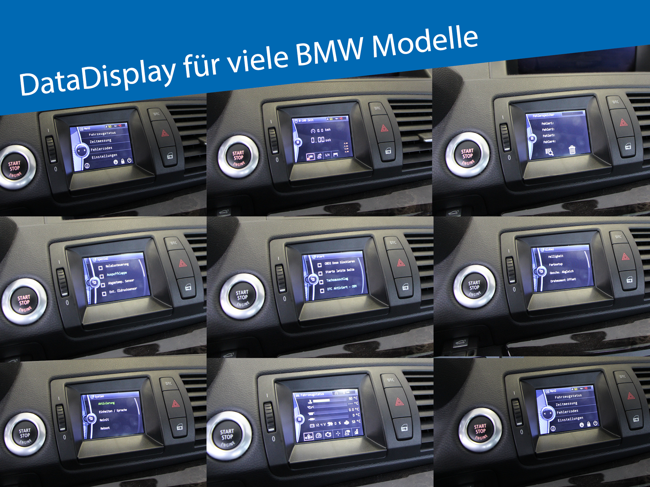 BMW | Display Systeme | Fahrzeugtechnik | TurboPerformance Shop