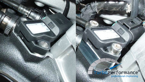 BMW N54 / N55 / N20 135i / 335i / 535i Adapter for Boost Pressure ...
